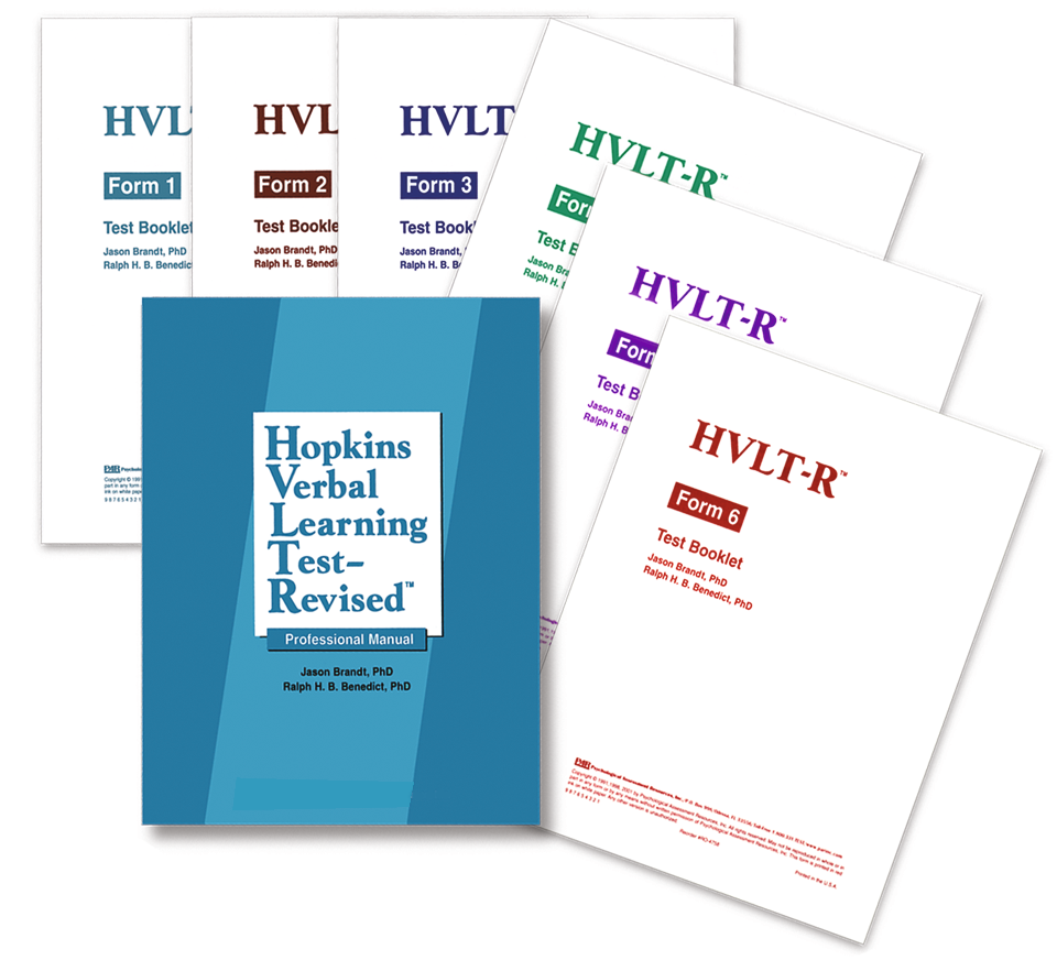 Hopkins Verbal Learning Test Revised Hvlt R